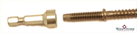 Brick TVAS PanelMate® Pro-For Anchoring Shutters in Brick Homes