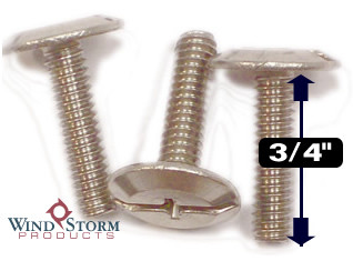 Combo Sidewalk Bolts - 1/2" long Convenience Pack