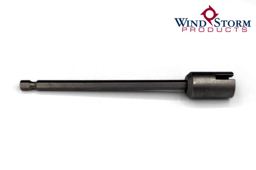 Power Wingnut Driver - Extended Length for Installing and Removing ...