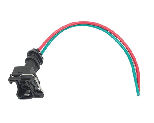 Fuel injection electrical connector - Bosch style 2 pin plug Auto ...