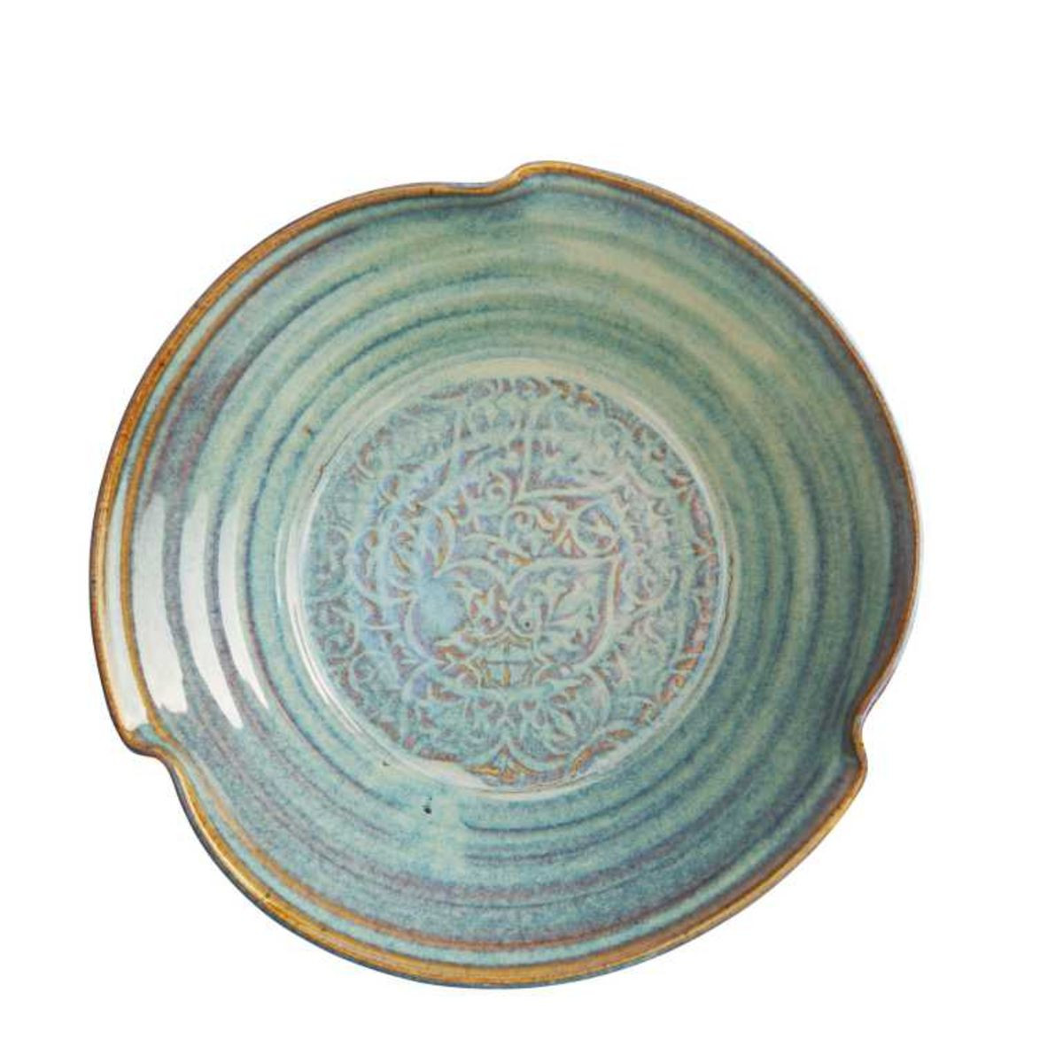 Castle Arch Pottery Oilean Green Salad Bowl | Kilkenny Design