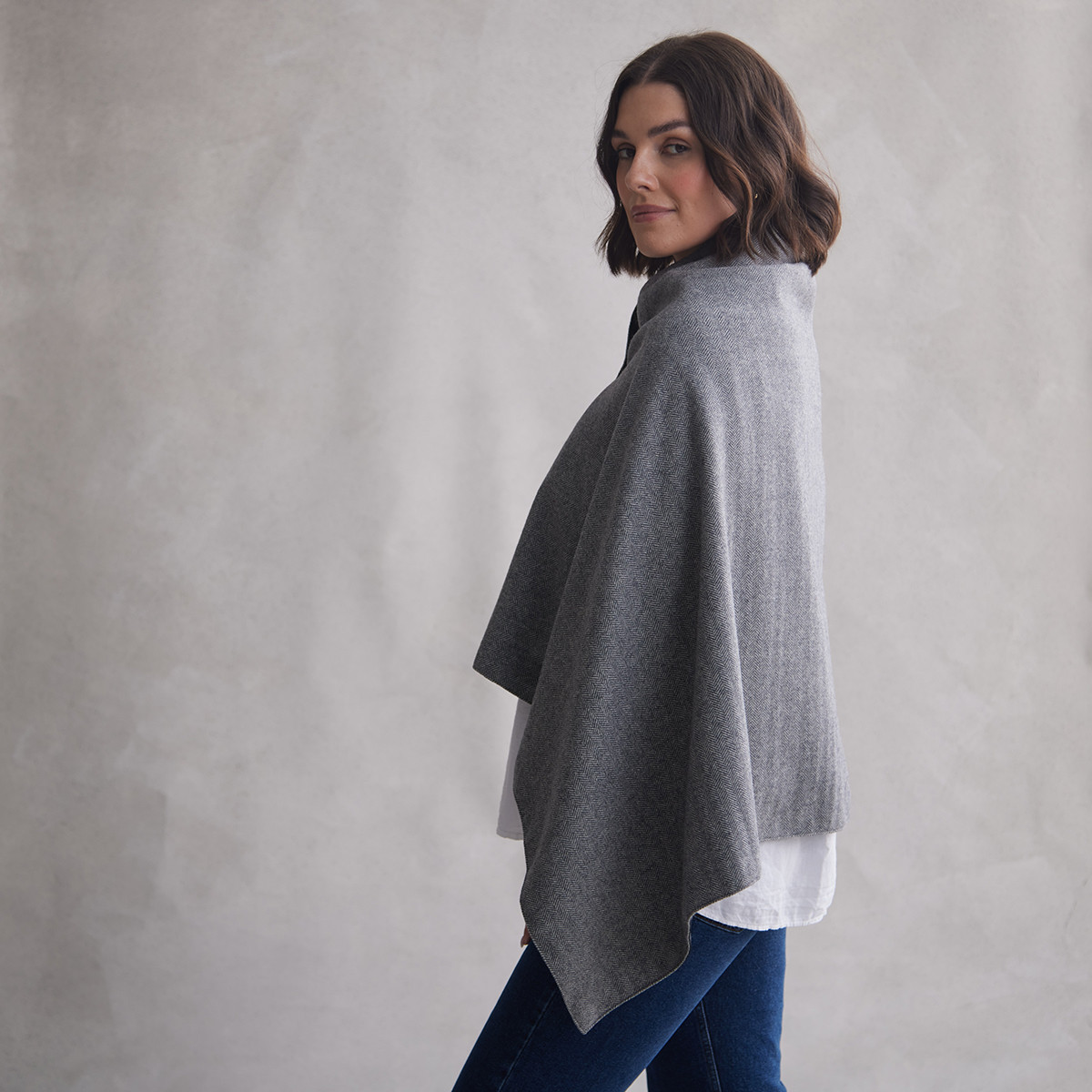Michelle Tweed Poncho | Kilkenny Design