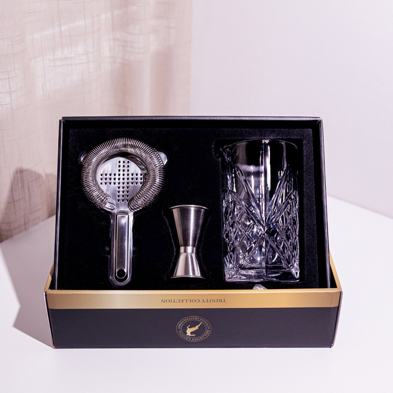 Killarney Crystal Trinity Mixology Set Kilkenny Design
