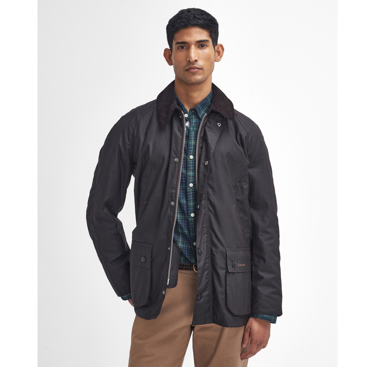 Barbour Ashby Waxed Jacket Classic Rustic | Kilkenny Design