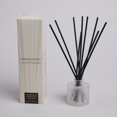 Lemongrass & White Tea Luxury Reed Diffuser | Kilkenny Design