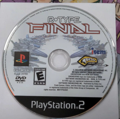 R-Type Final (Sony PlayStation 2 PS2) DISK ONLY