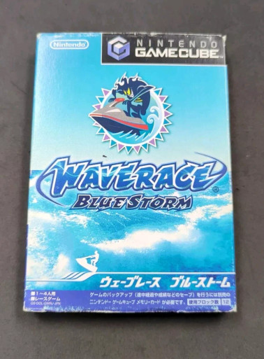 Nintendo Gamecube Wave Race Blue Storm Japanese game Rare