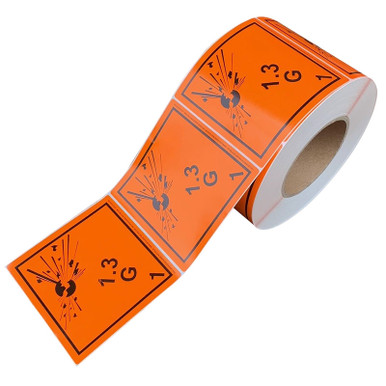 IMO 1.3G Explosive sticker roll 1000pcs - Vulcan Europe - B2B