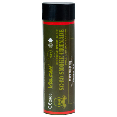 Smoke Grenade Red Wire Pull P1 Vulcan Europe B2b
