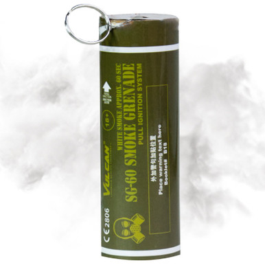 Smoke Grenade White Wire Pull P1 Vulcan Europe B2b