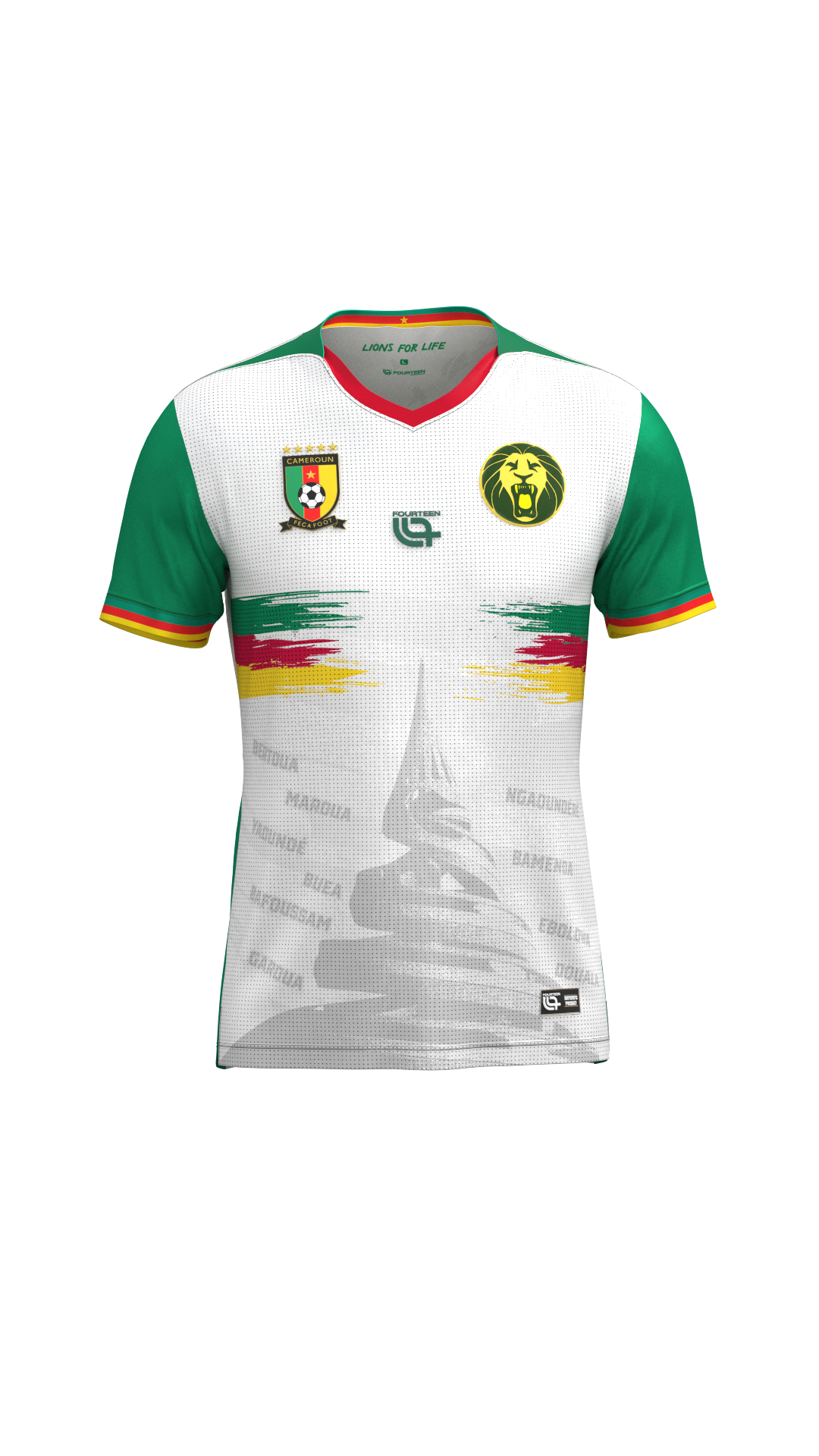Fecafoot - Players Authentic Jersey - 3rd - Fourteen SA