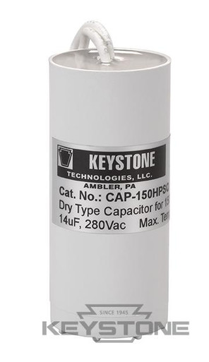Keystone CAP-150HPS | Capacitor for 150W HPS Quad, 14uF, 280V, Dry Film ...