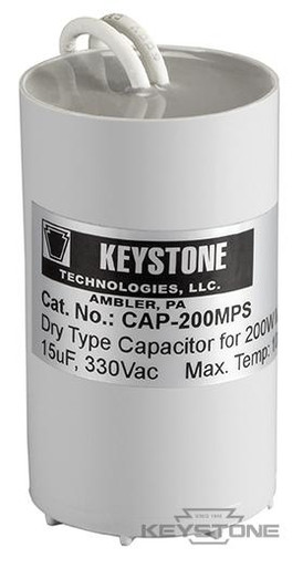 Keystone CAP-200MPS | Capacitor for 200W Pulse Start MH, 15uF, 330V ...