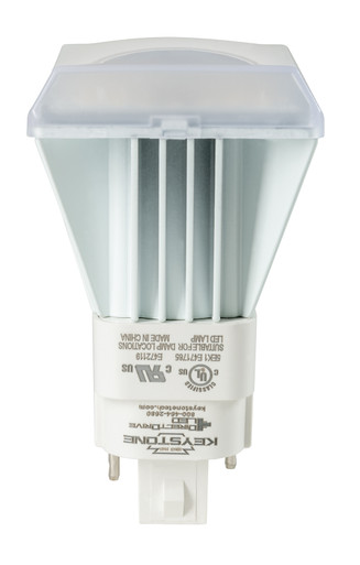 Keystone KT-LED82P-V-840-D | 8W, 1000 Lumen, Vertical, G24d, Bypass 2 ...
