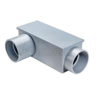 Topaz 1168 | 1168 3-inch Schedule 40 PVC LR Type Conduit Bodies and ...
