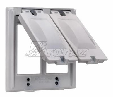 Topaz WC2225W | WC2225W Double Gang Multi-Use 16 in 1 White ...