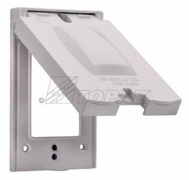 Topaz WC1V12W | WC1V12W Single Gang White Vertical & Horizontal 10 In 1 ...