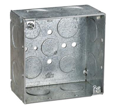 Topaz D6544 | D6544 4-inch Square Welded 2-1/8-inch Deep Boxes with 1/2 ...