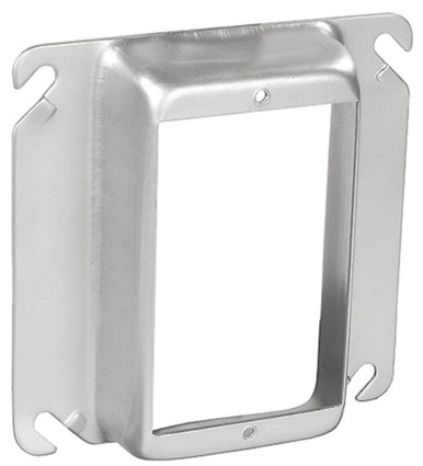 Topaz 52C15 | C4456 4-inch Square Single Gang Device Rings Raised 1 ...
