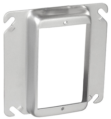 Topaz 52C14 | C4455 4-inch Square Single Gang Device Rings Raised 3/4 ...