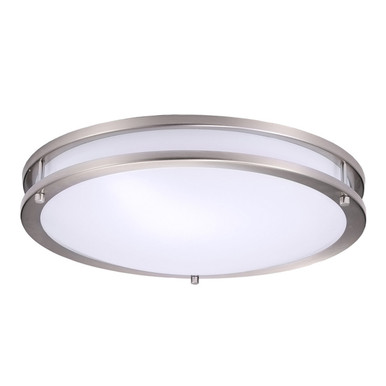 ASD Lighting ASD-LFMDR-16D24CC-NK | LED Double Ring Flushmount 16" 24W ...