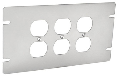 Topaz GBDUP-3 | 3 Gang Duplex Multi Box Cover-10Pk | 48 751338030367