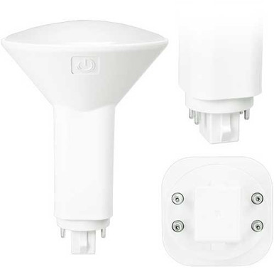 Green Creative 28377 | 9.5W LED 4-Pin PL Type CFL Replacement Bulb ...