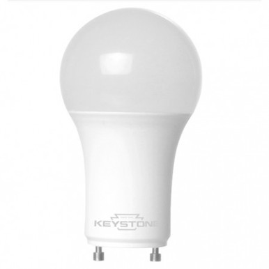 Keystone KT-LED9.5A19-O-830-GU24 | 9.5W LED A19 Household Lightbulb ...
