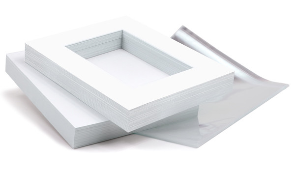 5x7 Standard Mat Board Show Kit - 25 PACK - Shop Now