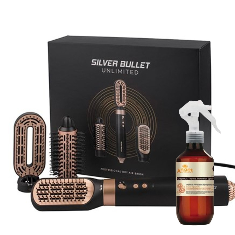 Silver Bullet Unlimited Professional Hot Air Brush + FREE Angel En ...