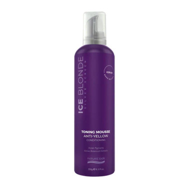 Natural Look Silver Screen Ice Blonde Mousse | Mysalon