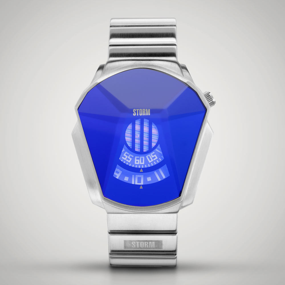 Storm Darth Lazer Blue Watch - Contemporary and Unique Styling