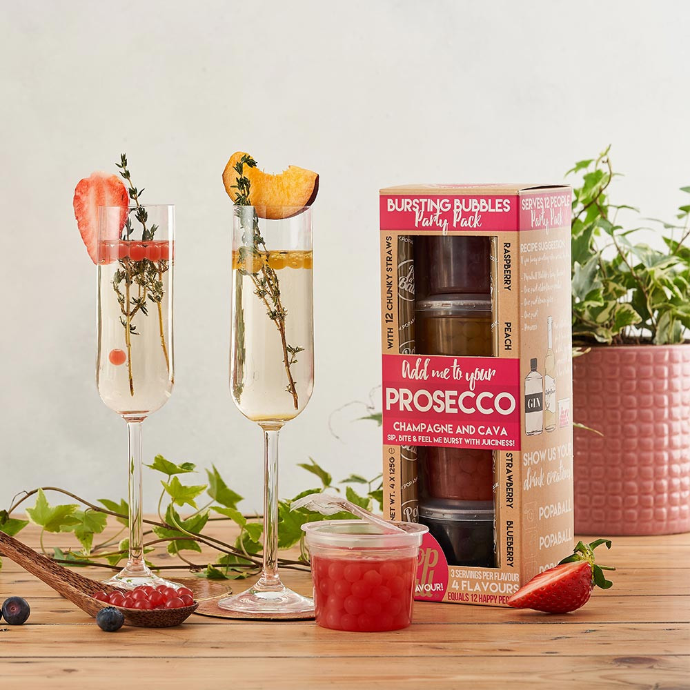 Bursting Bubble Prosecco Party Pack
