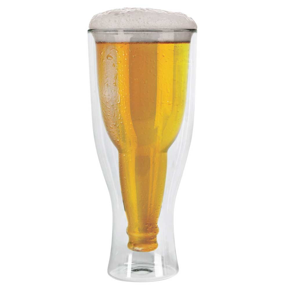 Upside Down Beer Glass - Novelty Tankard Keeps Your Drinks Ice Cold