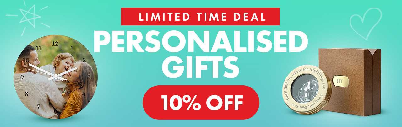 Personalised Gifts: Customisable Gifts & Personalised Gift Ideas