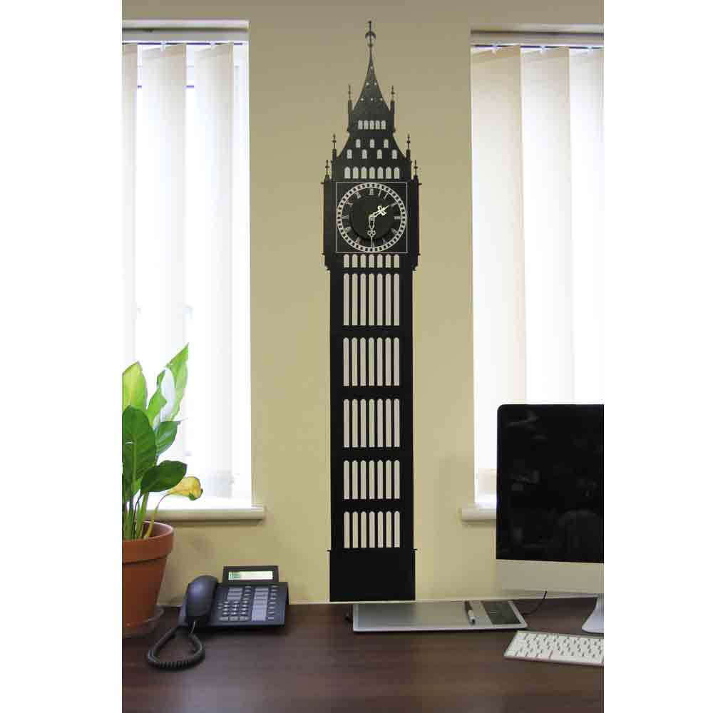 Put a landmark in your living room. The Big Ben Wall Clock.