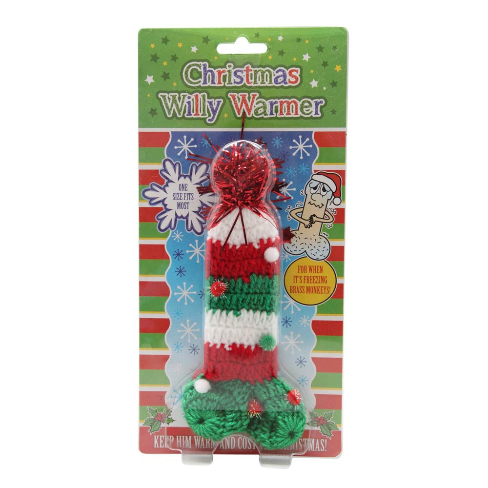 Christmas Willy Warmer - A Festive Fun Knitted Gift For Men