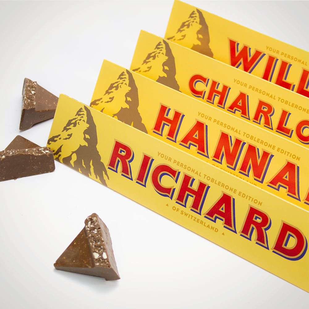 Personalised Toblerone - Add a Name to the Box