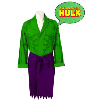Marvel The Hulk Hero Bath Robe | Dressing Gowns