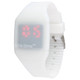 Blink Time Watch. Reveals the time on a flashing LED screen