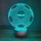 Personalised Football LED Light