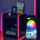 X Rocker Electra Bedside Table With Wireless Charging And Led Lights