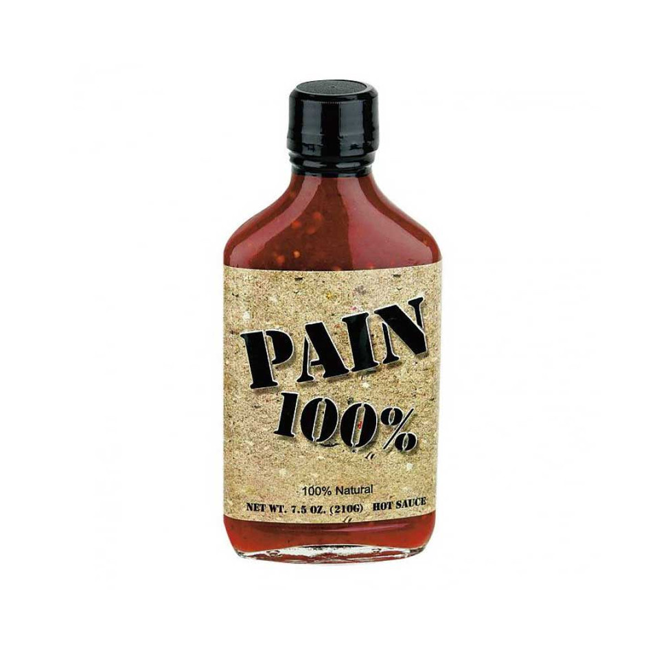 Original Juan Pain 100% Hot Sauce - Haberano Pepper Hot Sauce for BBQ