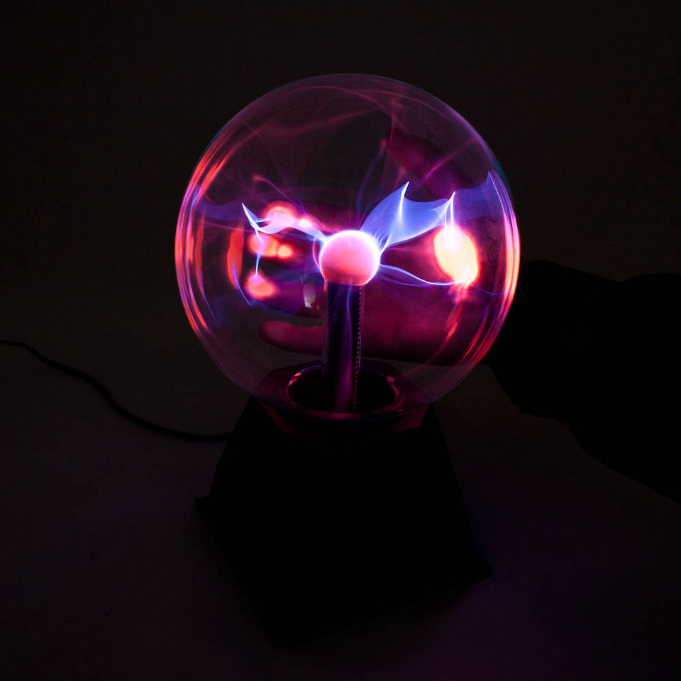 Static Electricity 6 inch Plasma Ball - Great Mood Lighting