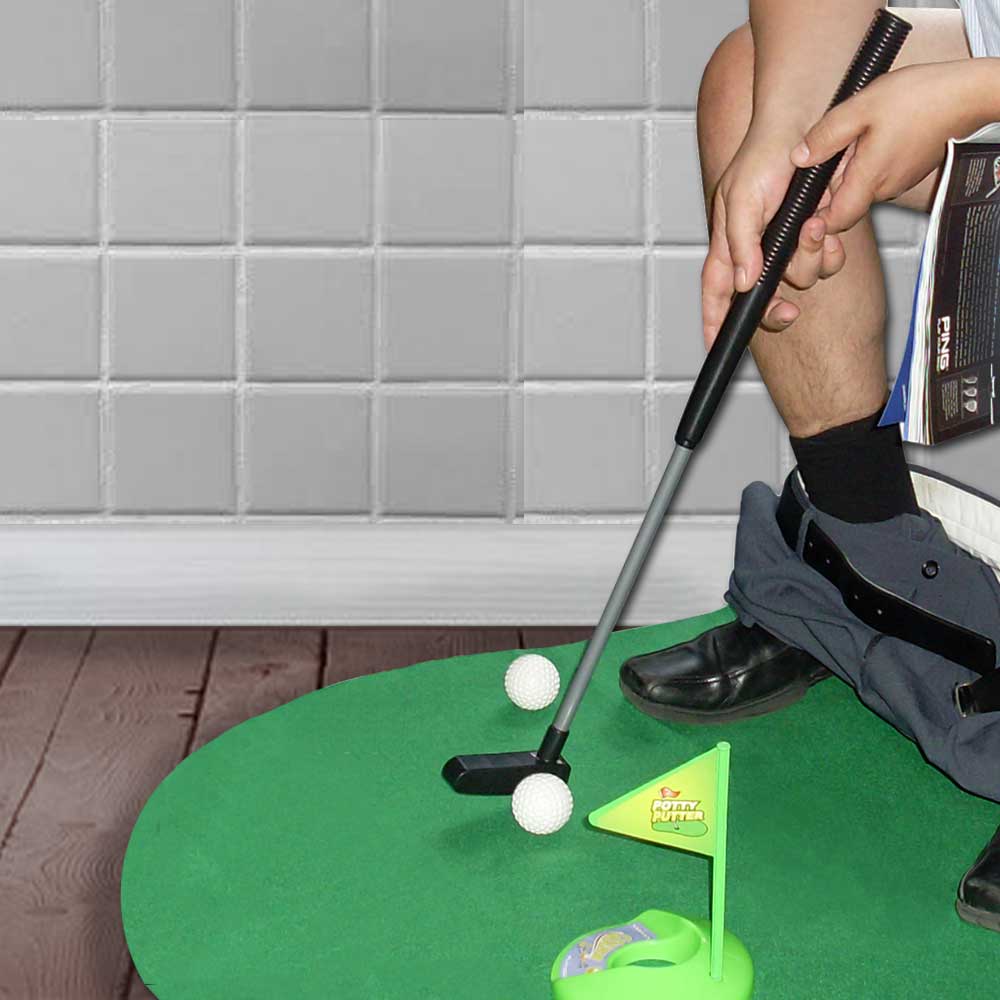 Potty Putter - Golf Gifts - Buy from Menkind!