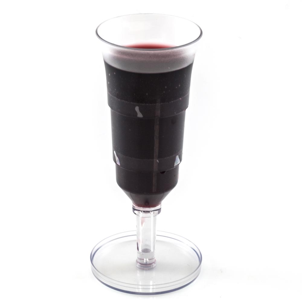 Pop Up Wine Glass - Plastic Collapsible Glass - Perfect For Festivals