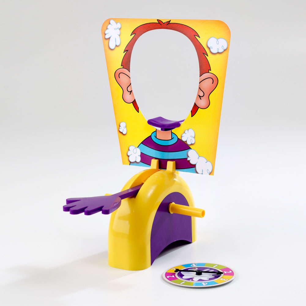 Pie Face Game - Rocket Games Pie Face Board Game - Whipped Cream Game