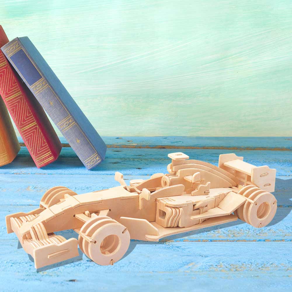 Racing Car Construction Kit - Build Your Own Racing Car With Plywood