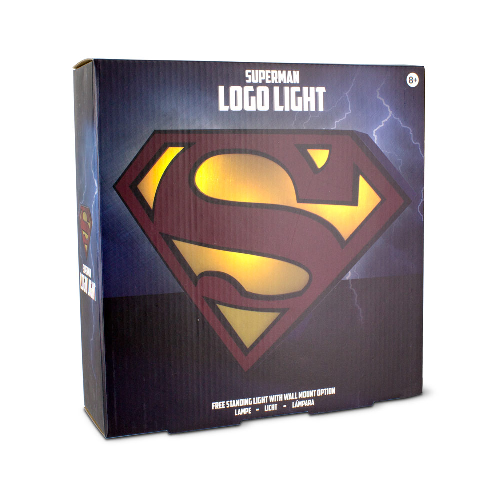 Superman Logo Light - Superman Emblem Wall Light