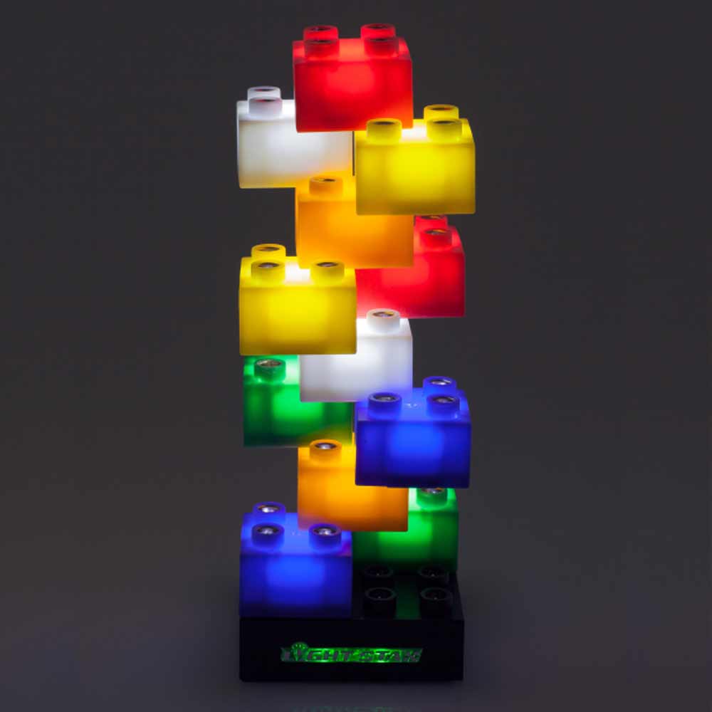 Light Stax Set - Build Different Shapes Using LED Light Blocks